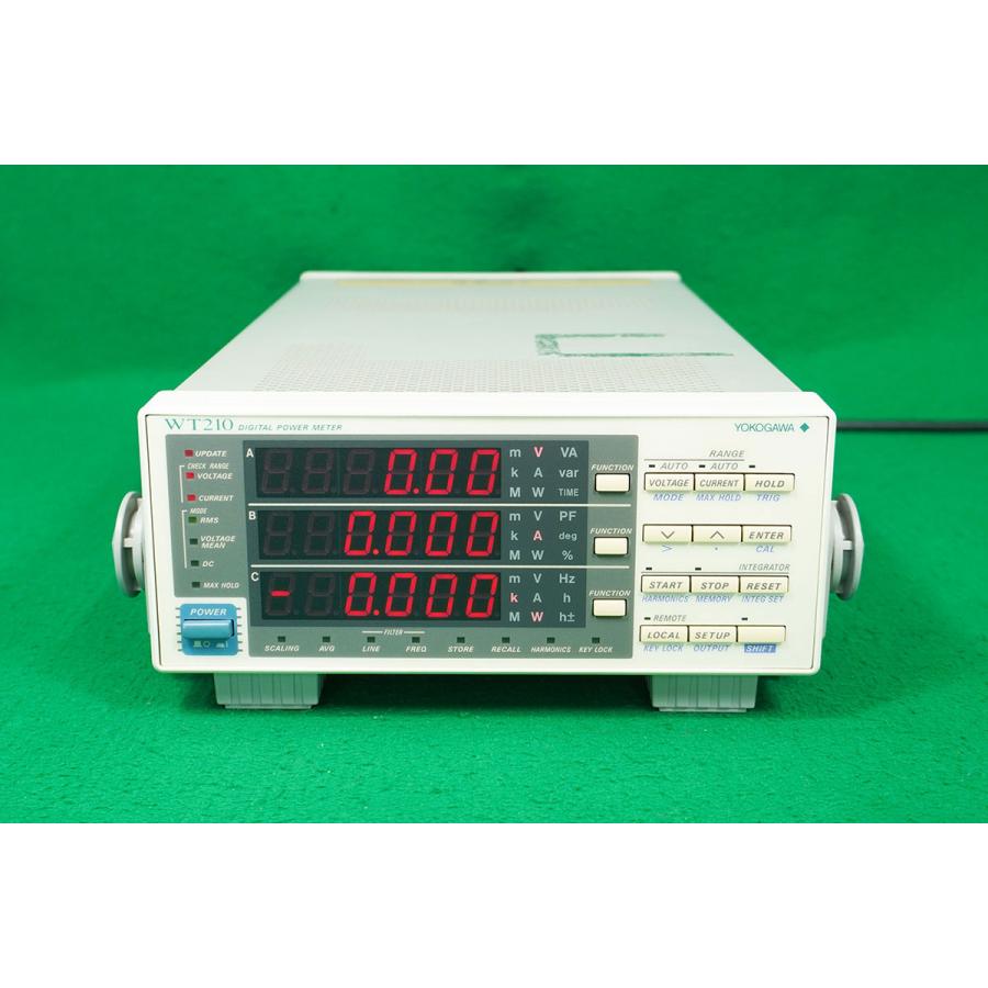 WT210 デジタルパワーメータ 7604-01 (WT210) YOKOGAWA 横河電機 中古 : 測定器市場 - 通販 - Yahoo ...