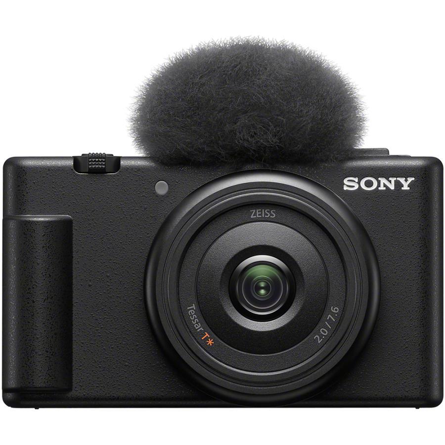 VLOGCAM SONY ソニー 超広角 単焦点レンズ一体型 デジタルカメラ ZV-1F (B) [ブラック]【ラッピング対応可】 R ...