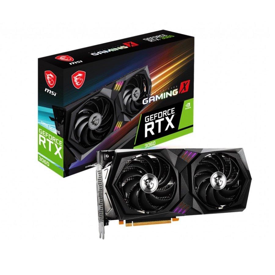 MSI GeForce RTX 3060 グラフィックボード GAMING X 12G PCIExp 12GB【ラッピング対応可】 : 測定の森Yahoo!ショッピング店 - 通販 ...
