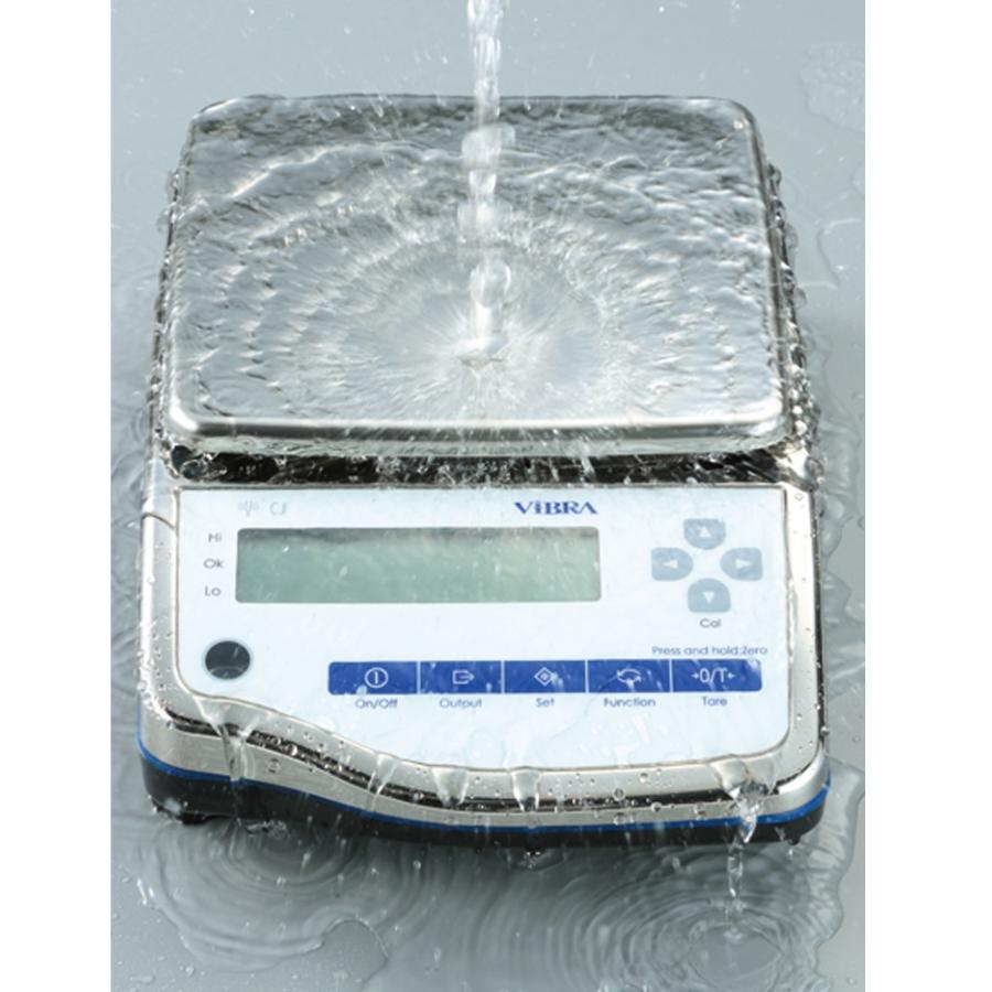 新光電子 CJ-6200 防塵・防水高精度電子天びん ひょう量6200g VIBRA 防塵・防水IP65 : 測定工房ヤフー店 - 通販 - Yahoo!ショッピング