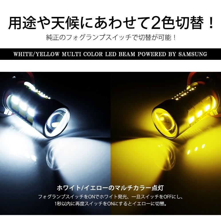 DA64系/DA64W 前期/中期/後期 エブリィワゴン LED フォグランプ H8 11W SAMSUNG/サムスン プロジェクター発光 切替式/ツインカラー : SOLA e-shop ...