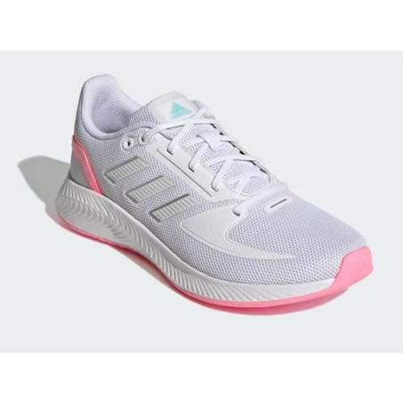 【adidas】GV9571 RUNFALCON 2.0 W WHITE/PINK アディダス ランファルコン ホワイト/ピンク レディース ...