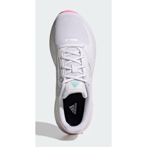 【adidas】GV9571 RUNFALCON 2.0 W WHITE/PINK アディダス ランファルコン ホワイト/ピンク レディース ...