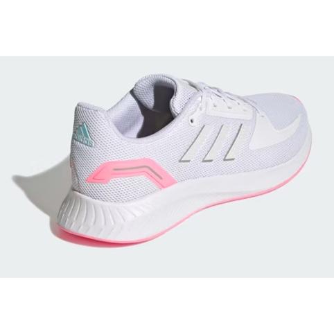 【adidas】GV9571 RUNFALCON 2.0 W WHITE/PINK アディダス ランファルコン ホワイト/ピンク レディース ...