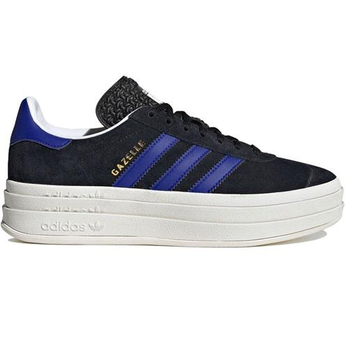 【adidas】HQ4408 adidas GAZELLE BOLD W BLACK アディダス ガゼルボールド ブラック レディース ...