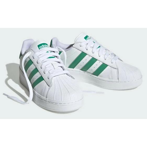 【adidas】IF3002 adidas SUPERSTAR XLG WHITE/GREEN アディダス スーパースター ホワイト/グリーン ...