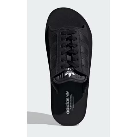 adidas 【adidas】JQ7423 GAZELLE BEACH SLIDES BLACK アディダス ガゼル ビーチ スライド ...