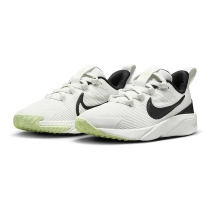 【SALE】【NIKE】DX7614-102 ナイキ スター ランナー 4 NN PS ホワイト/ブラック ランニングシューズ 運動靴 キッズ ...