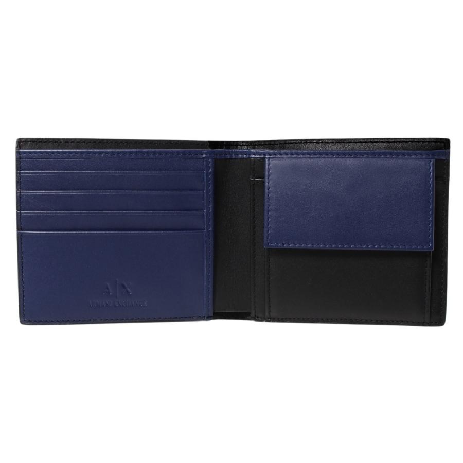 ARMANI EXCHANGE アルマーニエクスチェンジ 二つ折り財布 958098 CC831 00020 Black メンズ ポイント利用 ...