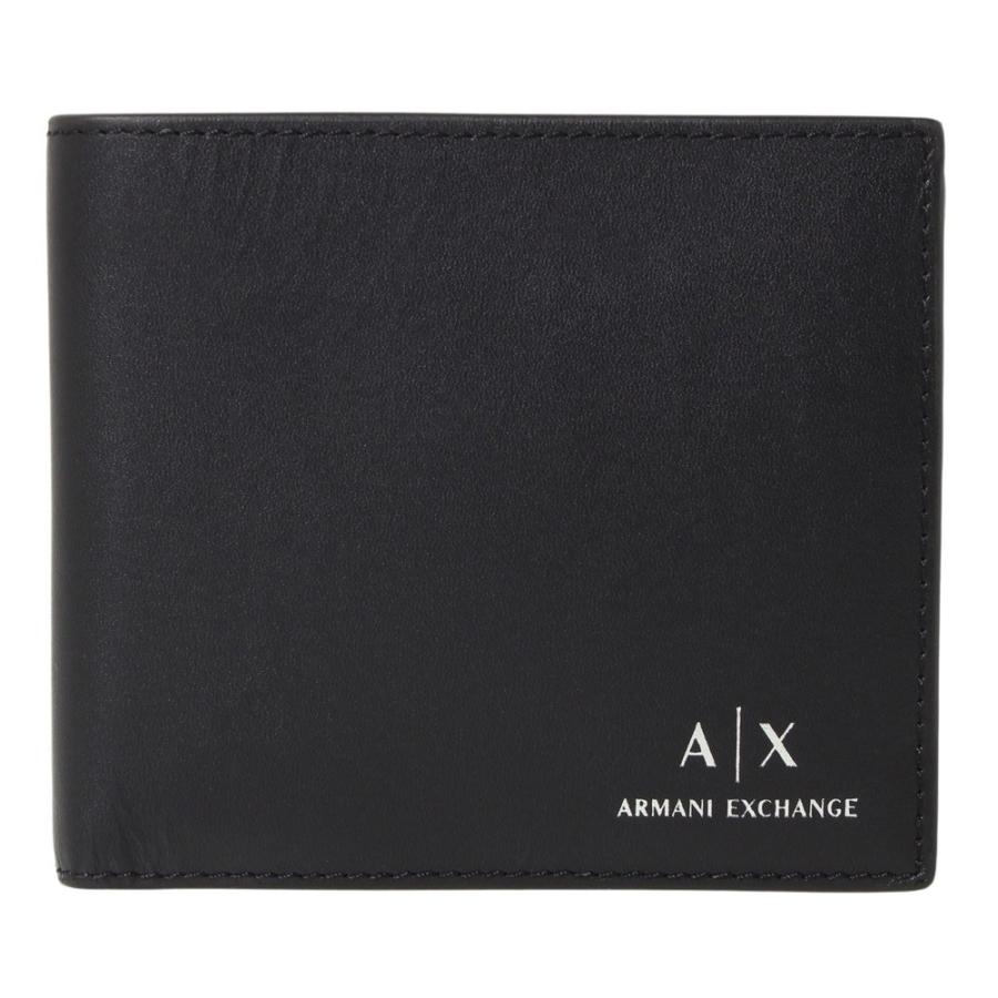 ARMANI EXCHANGE アルマーニエクスチェンジ 二つ折り財布 958098 CC845 00020 Black メンズ ポイント利用 ...