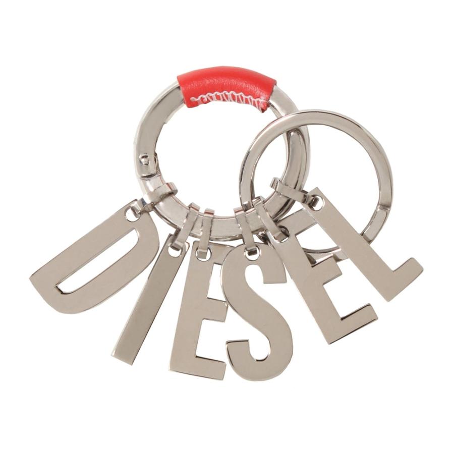 DIESEL（ディーゼル） キーリング X09004 PR581 H5817 Silver メンズ ポイント利用 : Select ...