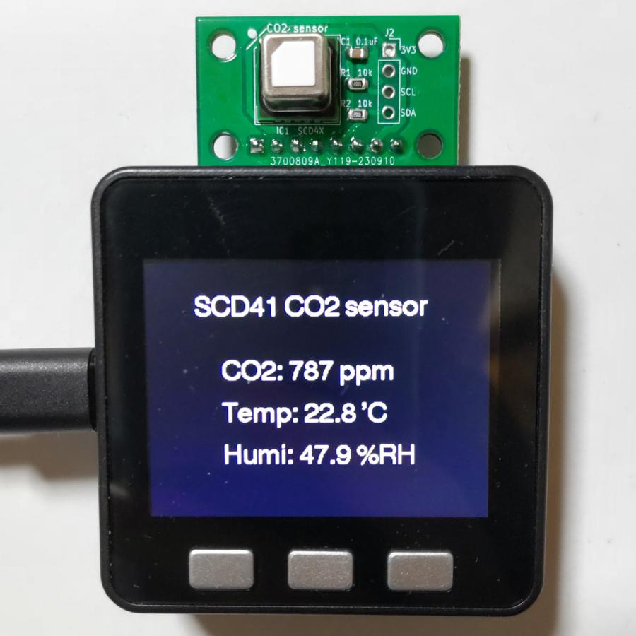 M5Stack Basic/Gray用 CO2センサーSCD41ボード : ソリノベ研究所Yahoo!通販 - 通販 - Yahoo!ショッピング