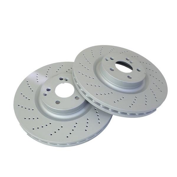 Mercedes-Benz ベンツ W204 W205 W212 W221 フロント ブレーキローター ブレーキディスク 左右セット C63 ...