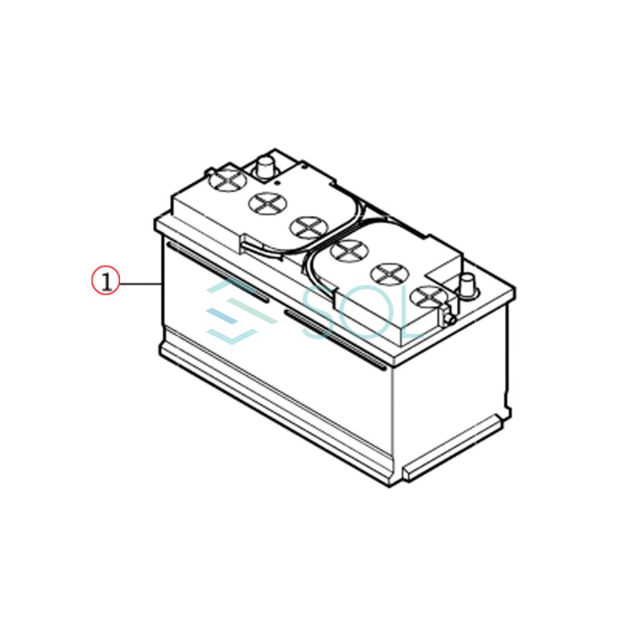 ボルボ 240 740 850 940 C30 C70 S80 HELLA製 高性能 AGM バッテリー AGML2 LN2 12V 60AH ...