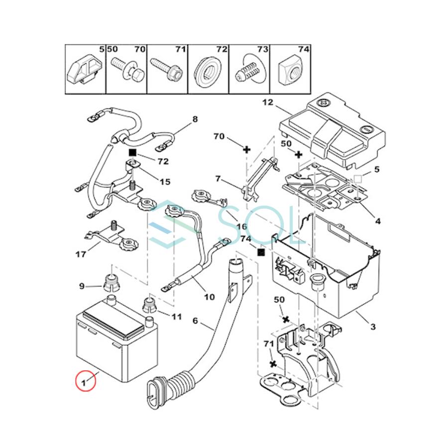 プジョー 207SW 406 508l 508AW 607 RCZ HELLA製 高性能 AGM バッテリー AGML2 LN2 12V ...