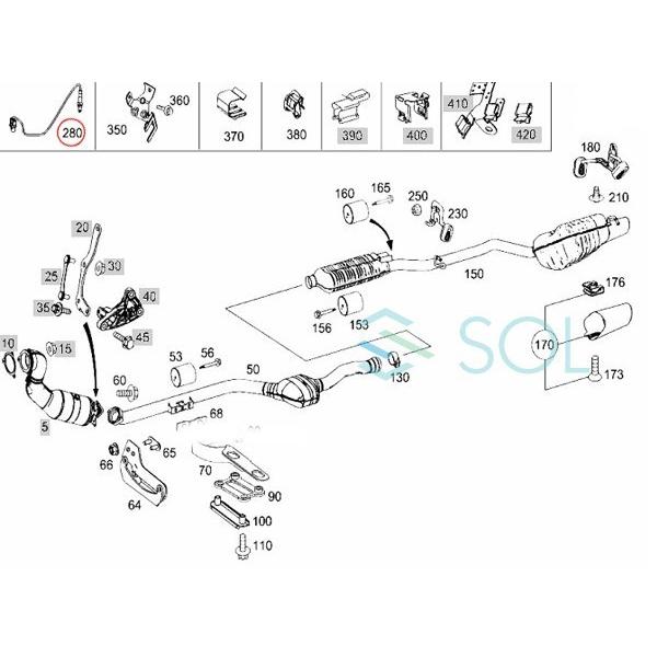 ベンツ W204 O2センサー ラムダセンサー C180 C200 0045428618 出荷締切18時 :0045428618 ...