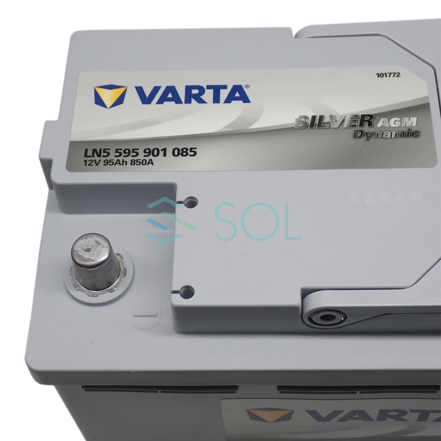 BMW E65 E66 F01 F02 G11 G12 バッテリー VARTA製 シルバー ダイナミック AGM 12V 95AH 850A ...