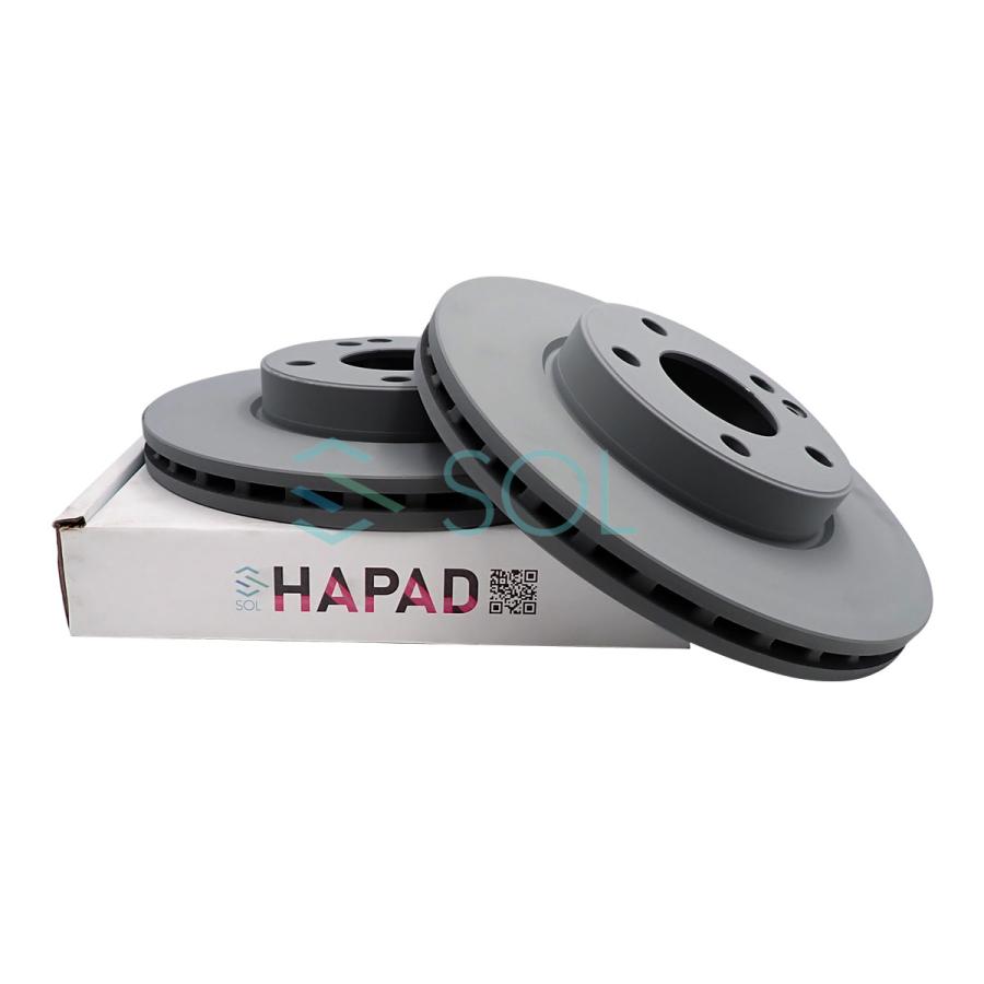 Mercedes-Benz HAPAD ベンツ W176 W246 フロント ブレーキパッド + センサー ブレーキローター 3点セット ...
