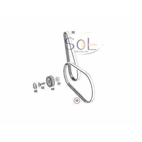 Mercedes-Benz（メルセデス・ベンツ） ベンツ W202 W203 W215 ファンベルト Vベルト C240 C280 C320 ...