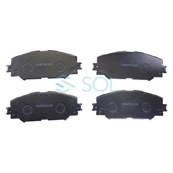 トヨタ ウィッシュ(ZGE20G ZGE21G ZGE25G ZGE20W ZGE22W ZGE25W) フロント ブレーキパッド 左右セット ...