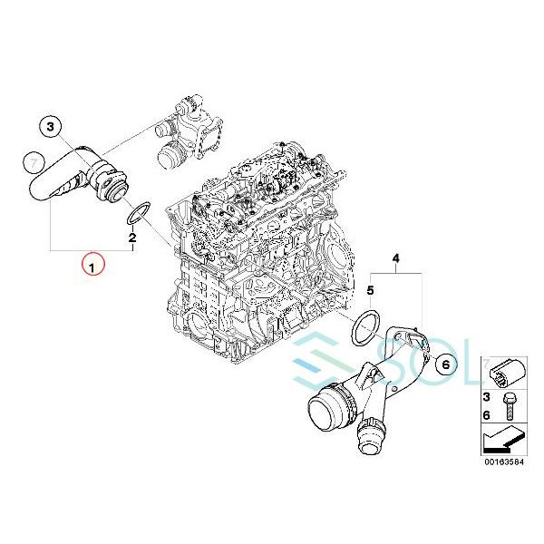 BMW E87 E46 ウォーターホース クーラントホース 116i 118i 318i 11537572158 11537501427 出荷 ...