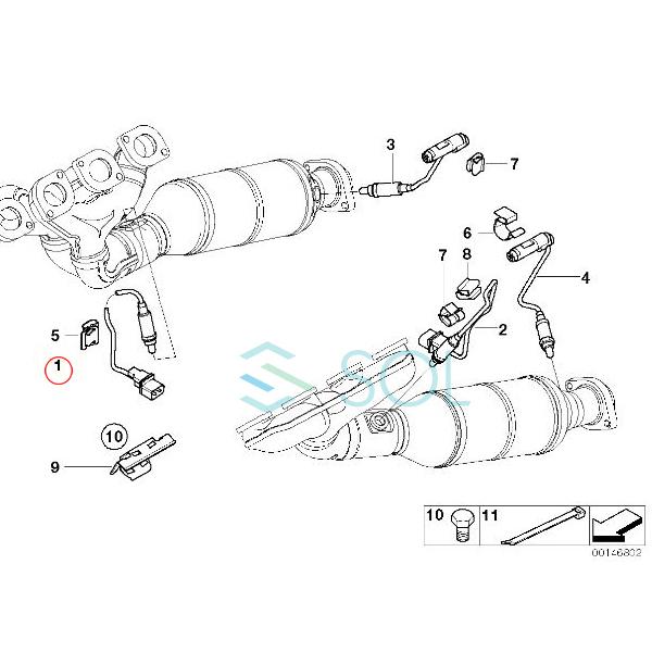 BOSCH（DIY、工具） BMW E82 E87 E88 E90 E91 E92 E93 E60 E61 O2センサー ラムダセンサー BOSCH 120i 320i 540i 550i ...