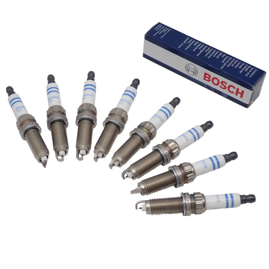 BMW F07 F10 F11 F06 F12 F13 ダブルプラチナ スパークプラグ 8本セット BOSCH製 550i 550iX ...