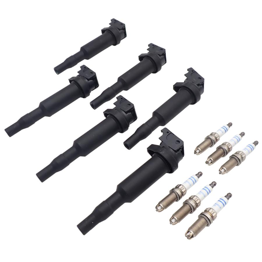BOSCH（DIY、工具） BOSCH イグニッションコイル + スーパー スパークプラグ 12点セット BMW E90 1台分 325i ...