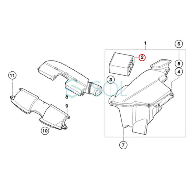 BMW E90 E92 エアフィルター M3 13727838804 出荷締切18時 : 自動車パーツの宝箱 SOL 2号店 - 通販 ...
