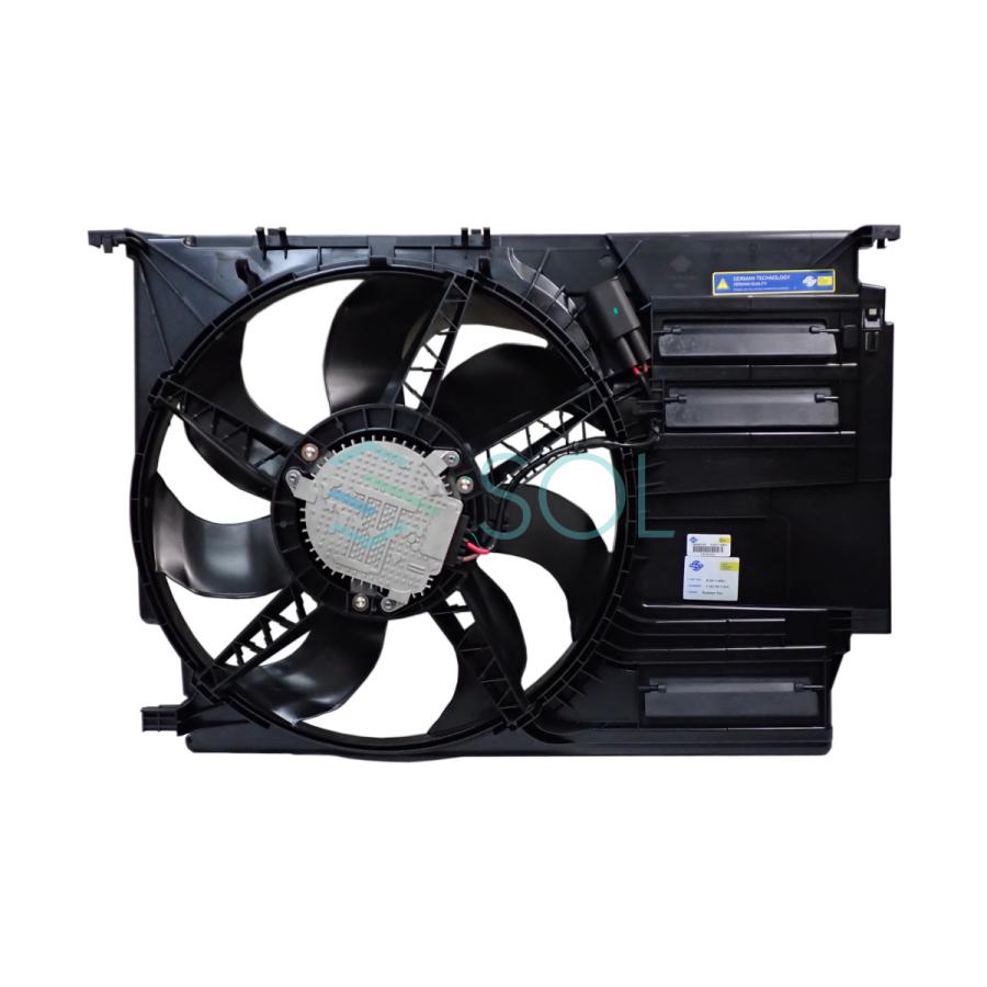 BMW F48 X1 F39 X2 ラジエーター ブロアファン ラジエター 電動ファン 600W 18i 18d 18dX 20i 20dx 20iX 25iX 17427617610 ...