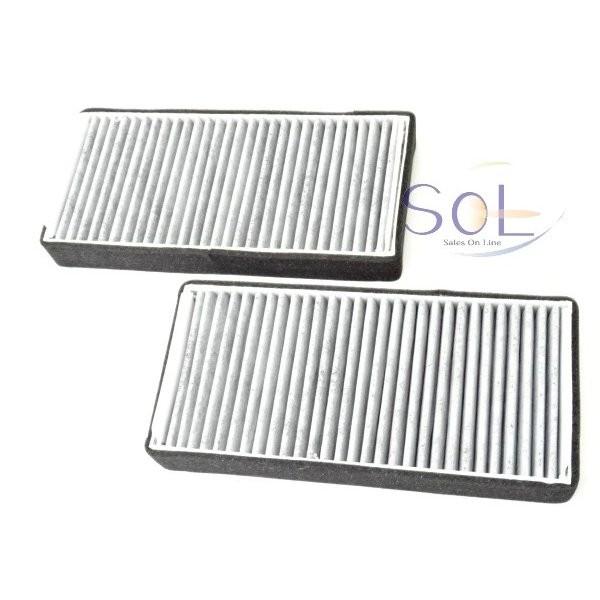 Mercedes-Benz ベンツ W215 エアコンフィルター キャビンフィルター 内気用 外気用セット CL500 CL600 CL55 ...