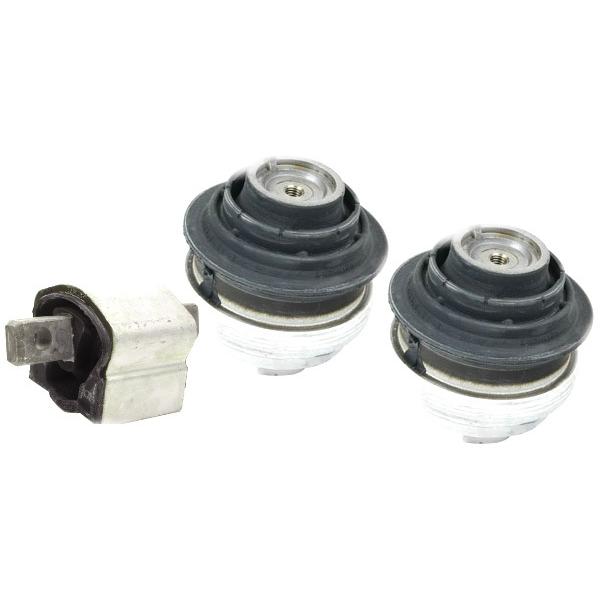 Mercedes-Benz ベンツ W210 W211 エンジンマウント 左右セット + ミッションマウント E230 E240 E280 ...