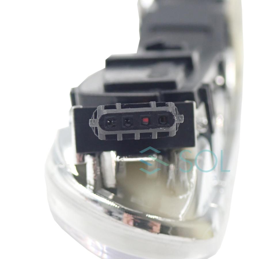 Mercedes-Benz ベンツ W215 W220 ドアミラー ウインカーレンズ クリア ホワイト 右側 CL500 CL600 S320 ...