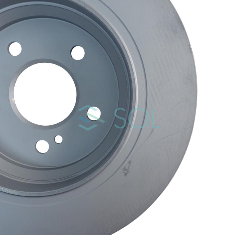 ベンツ R230 リア ブレーキローター ブレーキディスク 左右セット 傷有 SL350 SL500 SL550 SL600 SL55 ...