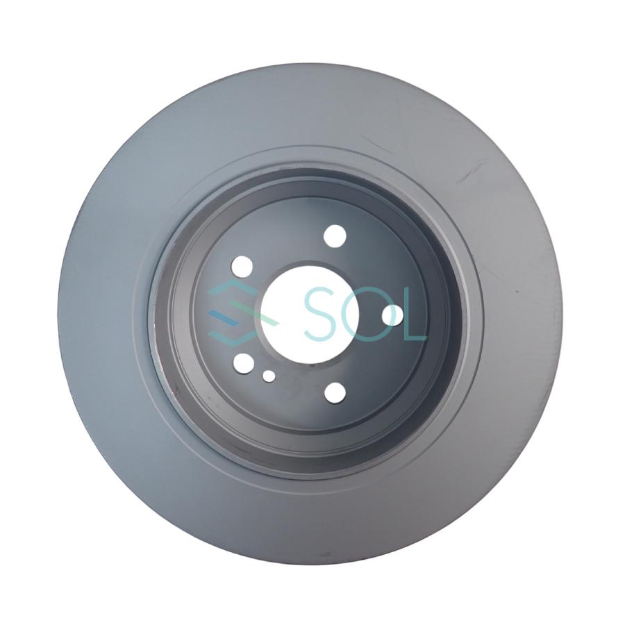 ベンツ R230 リア ブレーキローター ブレーキディスク 左右セット 傷有 SL350 SL500 SL550 SL600 SL55 ...