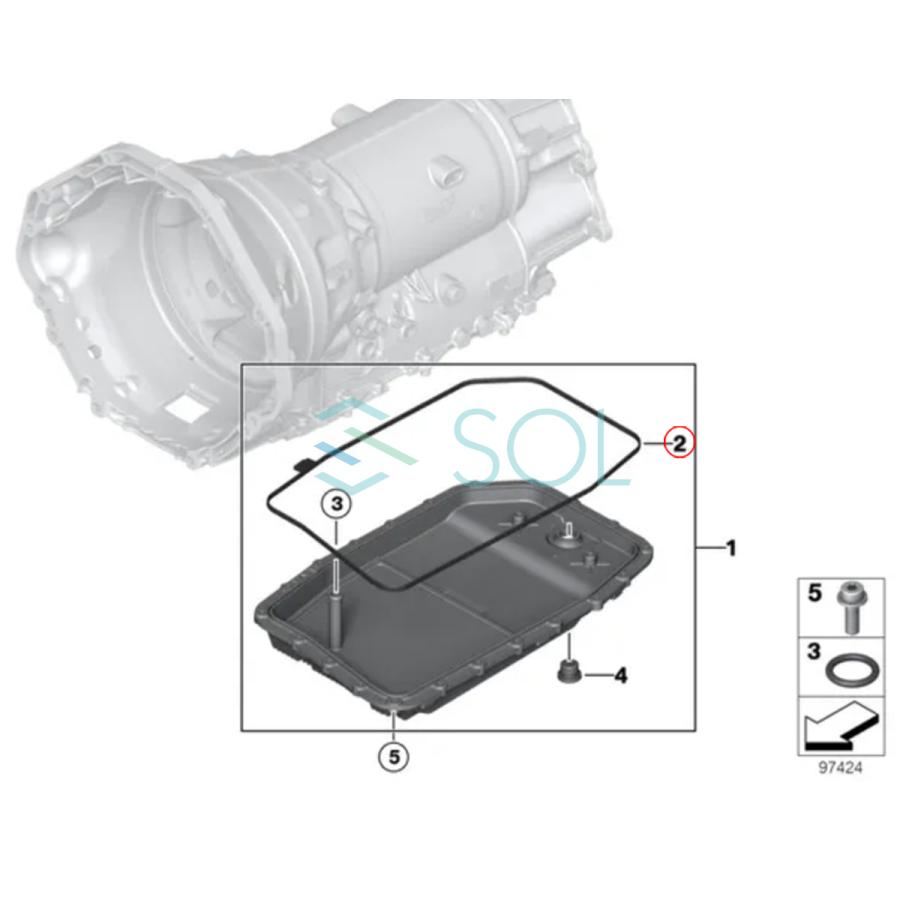 BMW BMW E84 X1 E70 X5 E71 X6 E85 E86 E89 Z4 オイルパンガスケット 18i 23i 25iX ...