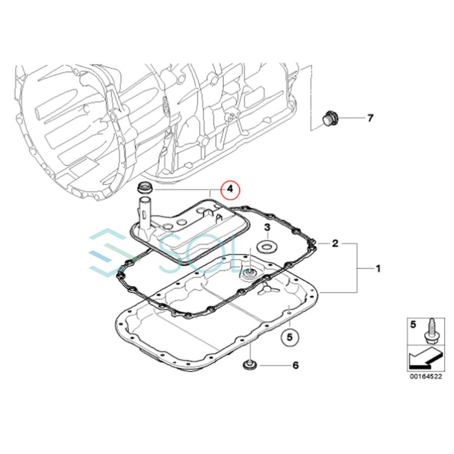 BMW E82 E87 E88 E90 E91 E92 ATオイルフィルター 116i 118i 120i 130i 320i 323i ...