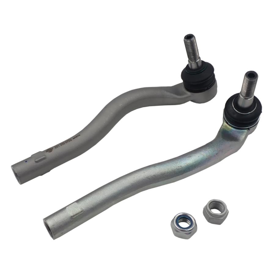 Mercedes-Benz ベンツ W251 ステアリング タイロッドエンド ナット付 左右セット R350 R500 R550 R63 ...