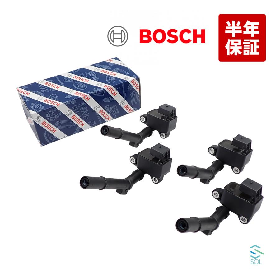 BOSCH ベンツ CLAクラス X117 CLA180 CLA250 イグニッションコイル 4本 2709060500 2709060100 ...