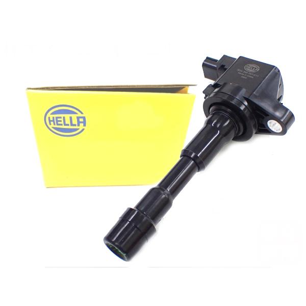 ホンダ インサイト(ZE2) フリード フリードスパイク(GP3) イグニッションコイル フロント側 HELLA 30520-RBJ-S01 ...