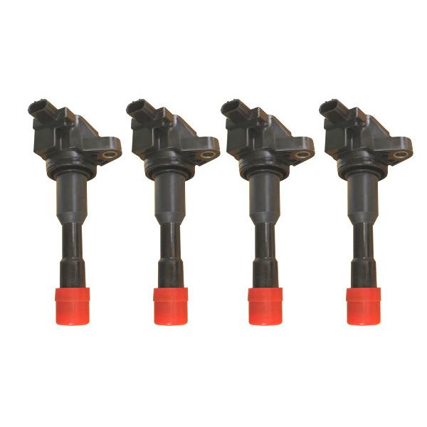 ホンダ フィット(GD1 GD2) フィットアリア(GD6 GD7 GD8 GD9) イグニッションコイル リア側 4本セット 30521-PWA-003 30521-PWA-S01 ...