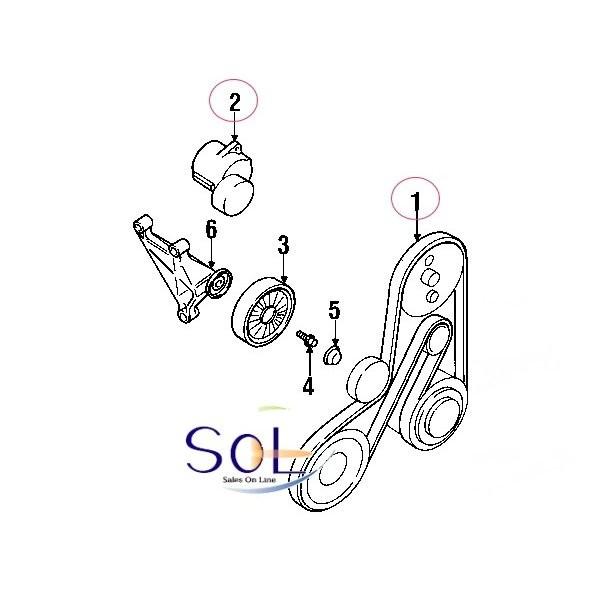 ボルボ VOLVO XC90 XC70 V70 V40 タイミングベルトキット+WP+ベルト+テンショナー 6点セット 30758261 ...