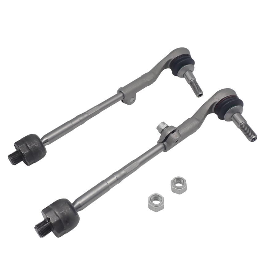 BMW E82 E87 E88 E90 E91 E92 E84 X1 ステアリング タイロッド ナット付 左右セット 18i 116i ...