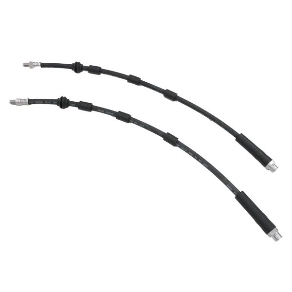 BMW E60 E61 E63 E64 フロント ブレーキホース 左右セット 525i 530i 540i 545i 550i M5 630i ...