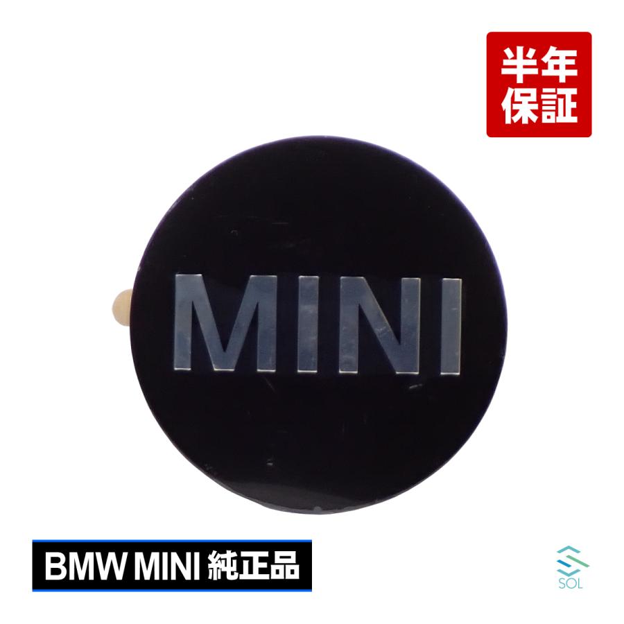 BMW 純正品 MINI ミニ R56 ホイール センターキャップ エンブレム 1枚 50mm シール センターバッチ 36136758687 ...