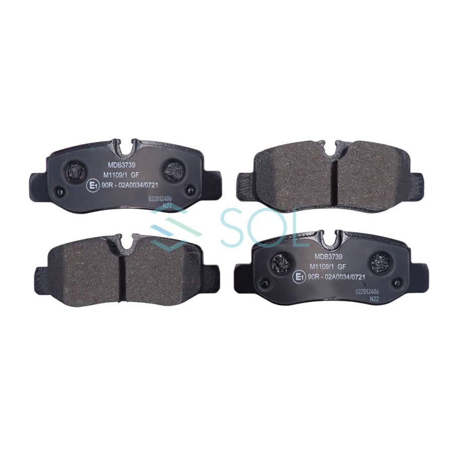 Mercedes-Benz ベンツ W447 リア ブレーキパッド 左右セット V220d 4474200320 4474200120 ...