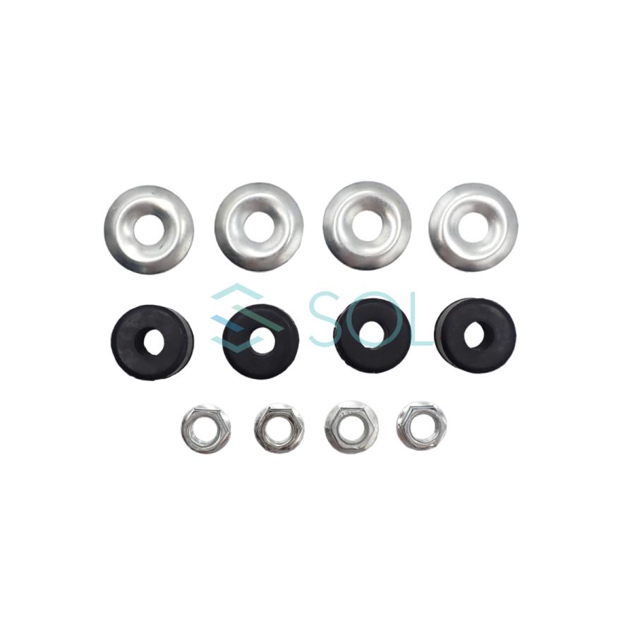 ダイハツ CAPSOL タント(L350S L360S) ムーブ ラテ(L152S L160S L550S) フロント スタビリンク ナット ...