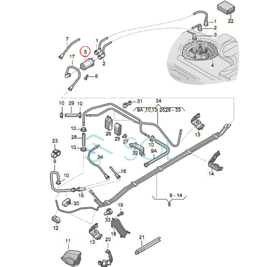 Audi（アウディ） 燃料フィルター フューエルフィルター 出荷締切18時 A4 B7 A6 C5 C6 A8 D3 A4 R8 オールロード ...
