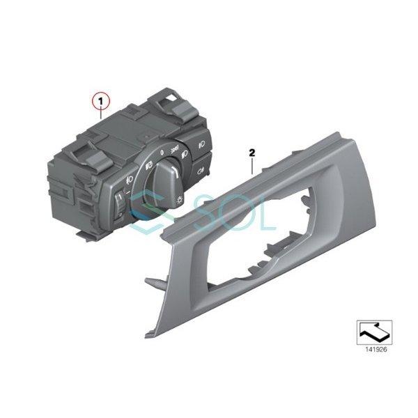 BMW E82 E88 E90LCI E91LCI X1 E84 補修用 ヘッドライトスイッチノブ ダイヤルスイッチ 120i 135i ...
