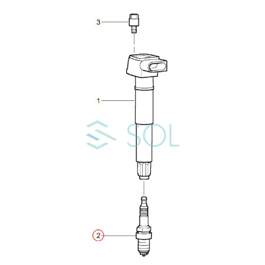 フォルクスワーゲン BOSCH スパークプラグ ダブルプラチナ 6本セット 1台分 出荷締切18時 ワーゲン イオス ゴルフ4 ゴルフ5 ...